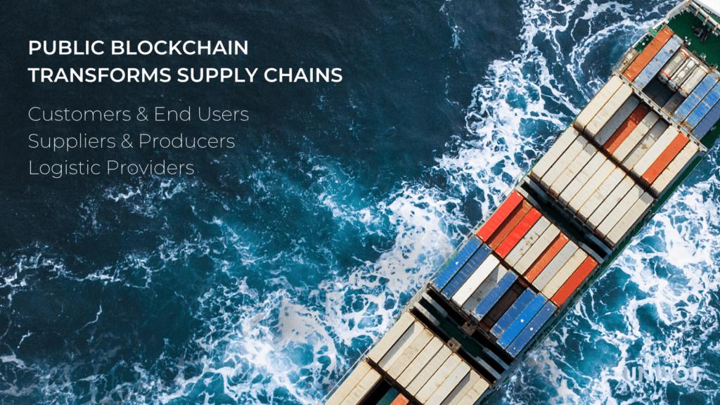 The Public Blockchain Transforms Supply Chains - UNISOT The Public Blockchain Transforms Supply Chains - UNISOT